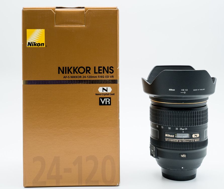 Nikon 24-120mm F4 VR + UV (2nd Generation) 90 Days Guarantee (Neu (gemäss Beschreibung)) in ...