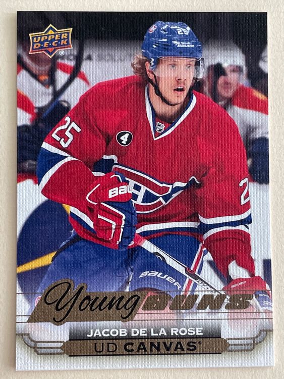 NHL Jacob De La Rose Montreal Canadiens HC Fribourg-Gottéron | Kaufen ...