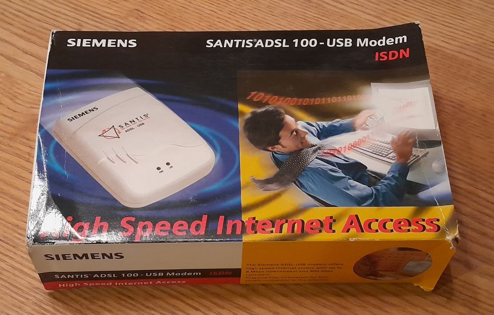 Siemens Santis ADSL 100 USB Modem OVP | Kaufen auf Ricardo