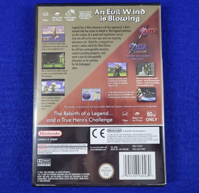 The WIND WAKER The Legend Of Zelda Gamecube | Kaufen auf Ricardo