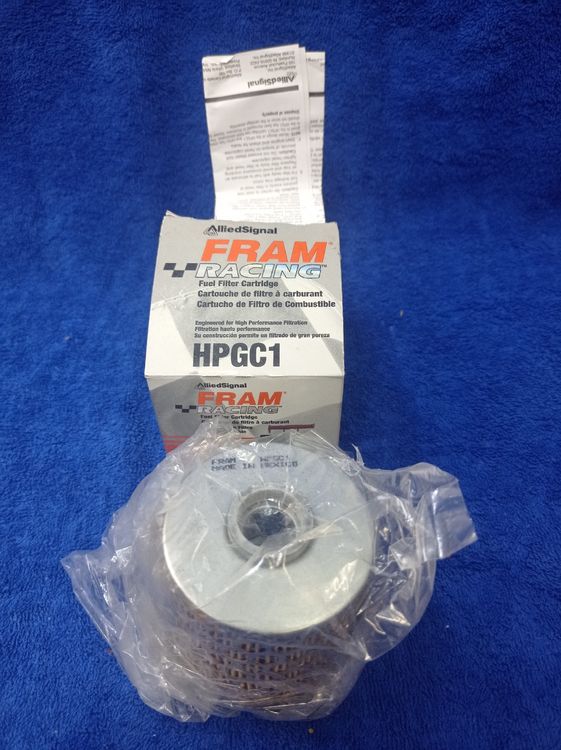 FRAM Racing HPGC1 Benzinfilter Neu OVP! (Neu und originalverpackt) in ...