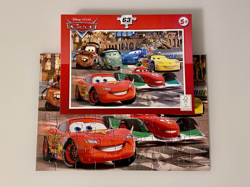 Puzzle Disney Cars, 63 Teile ab 5 Jahren | Kaufen auf Ricardo