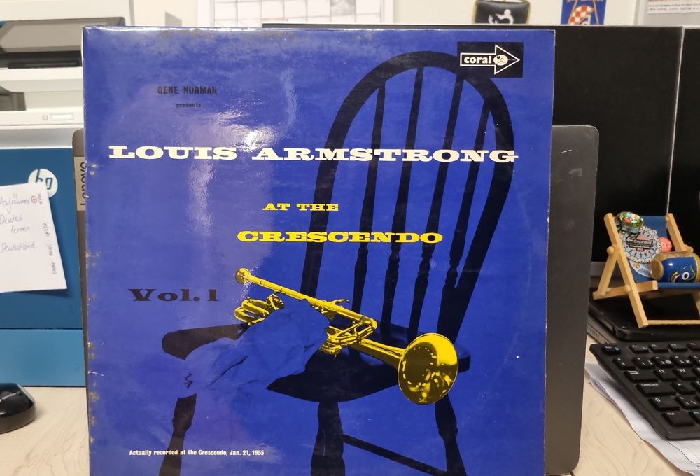 Louis Armstrong - Vinyl LP "At the Crescendo Vol.1" 1955 (Gebraucht) in Subingen für CHF 1 – mit ...