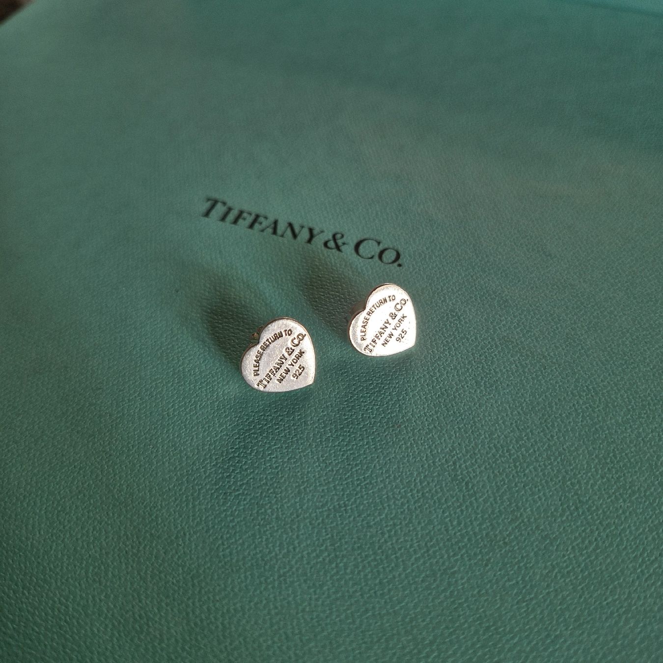 Tiffany & Co. grosse Herzohrstecker 🩵 selten! (Gebraucht) in Forch für ...