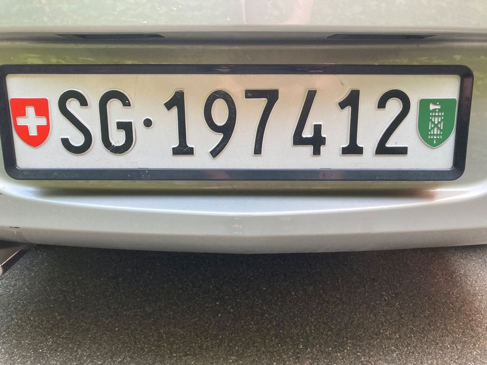 Autonummer SG 197412 | Kaufen auf Ricardo