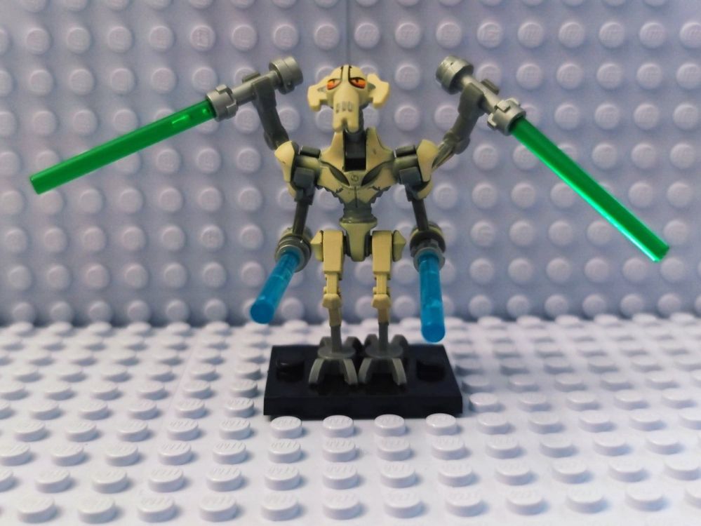 STARWARS GENERAL GRIEVOUS MINI figure chewie fur Lego (Neu (gemäss ...