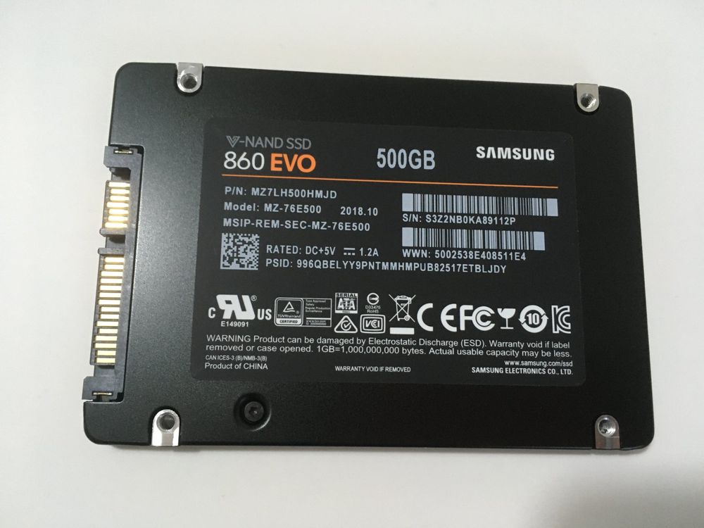 Samsung SSD 860 EVO 500GB | Kaufen auf Ricardo