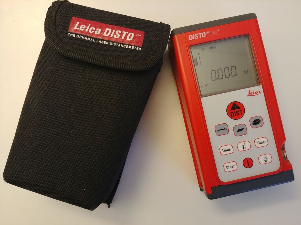 Profi-Lasermessgerät Leica Disto lite 5 inkl. Tasche | Kaufen auf Ricardo