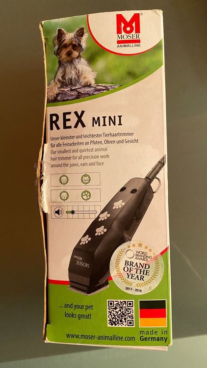 Tierhaartrimmer REX Mini | Kaufen auf Ricardo