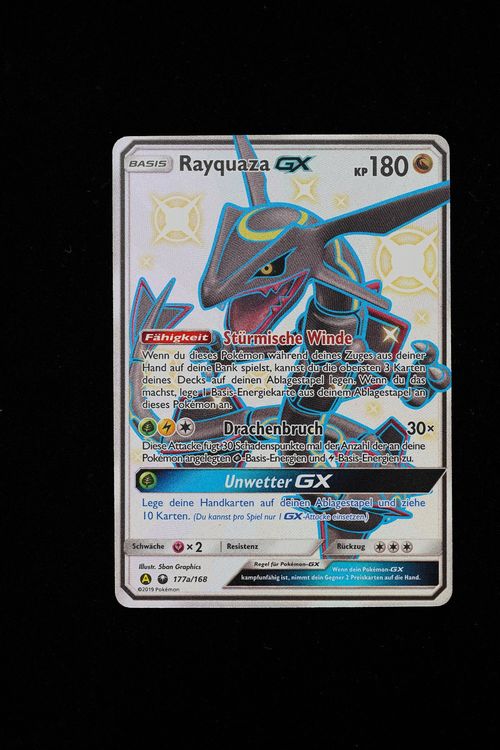 Pokemon Rayquaza GX Promo Deutsch Rainbow Ab 1 CHF (Gebraucht) in ...