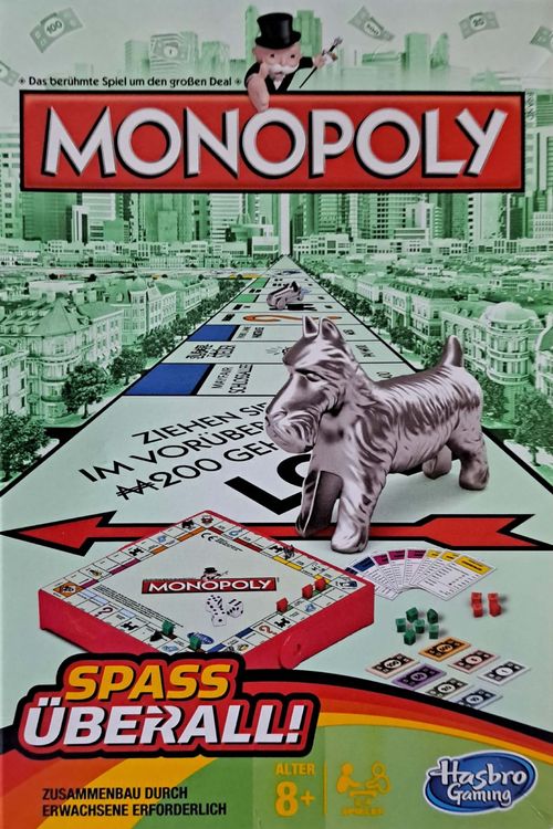 Hasbro Monopoly Kompakt Spass überall (Neu und originalverpackt) in Breitenbach für CHF 9 – mit ...