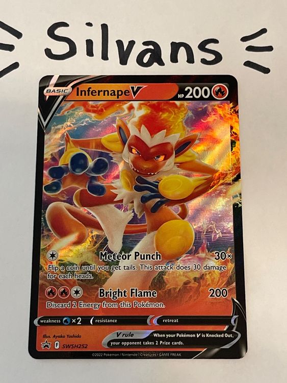 Infernape V Black Star Promo SWSH252 Englisch | Kaufen auf Ricardo