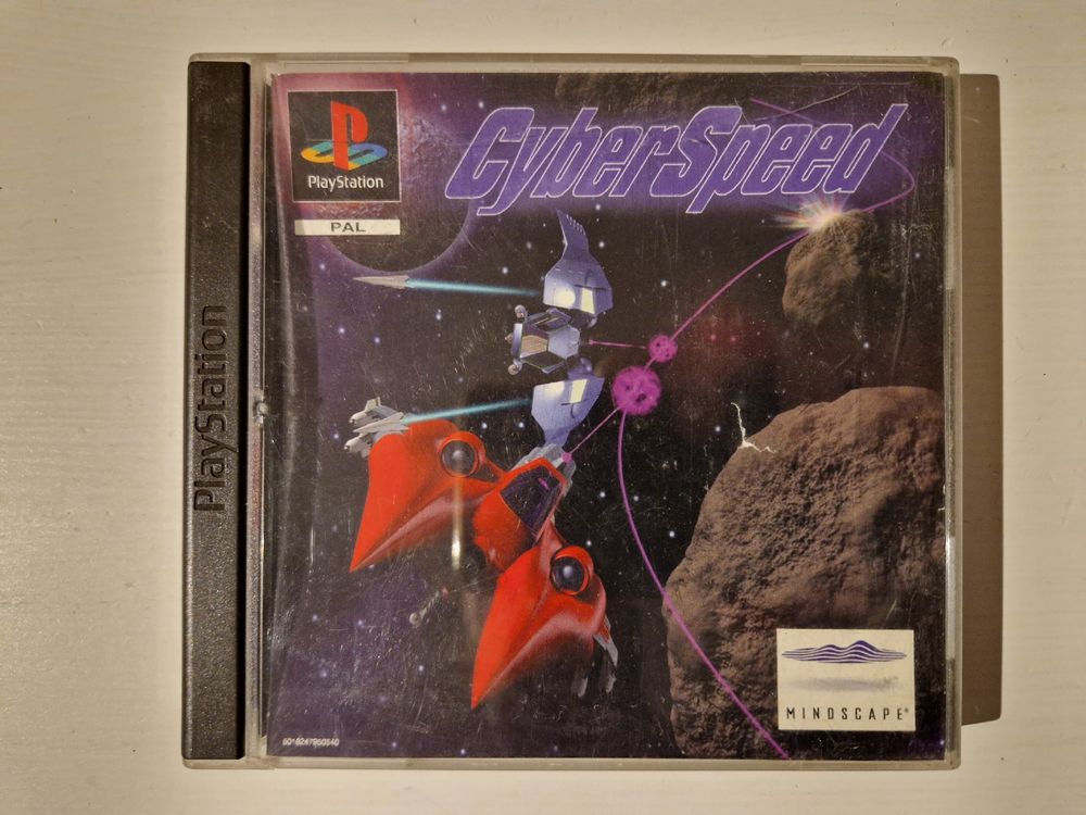 Cyberspeed - Playstation PS1 - Komplett mit Anleitung! (Gebraucht) in ...