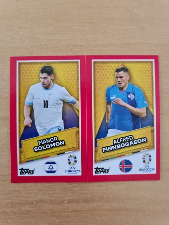 Topps EURO 2024 Sticker ICE SP / ISR SP | Kaufen auf Ricardo