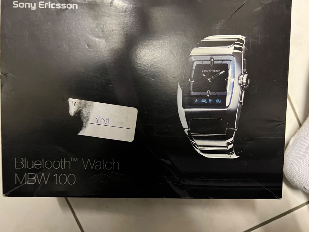Sony Ericsson Bluetooth Watch MBW-100 wahrscheinlich defekt (Gebraucht ...