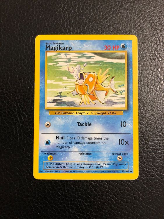 Base Set Magikarp 35/102 Ab 1 (Gebraucht) in Paradiso für CHF 1 – mit ...