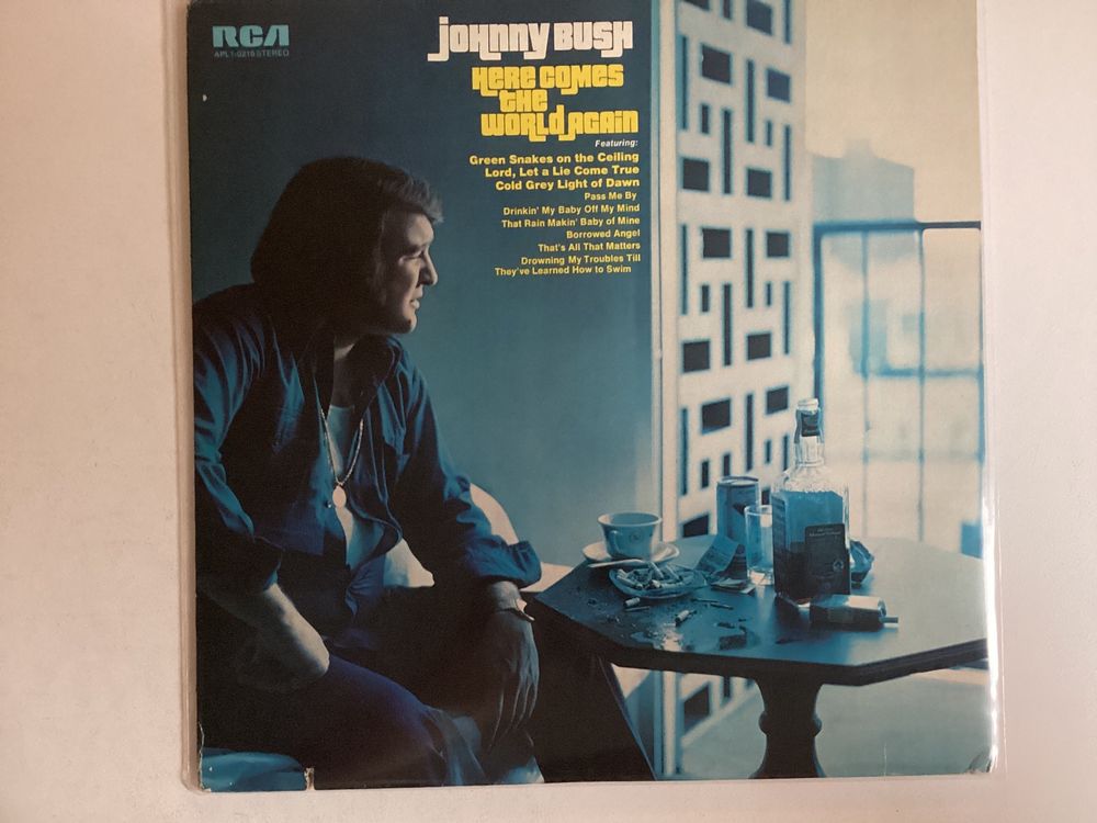 Johnny Bush LP - Here Comes The World Again (Gebraucht) in Gutenswil ...