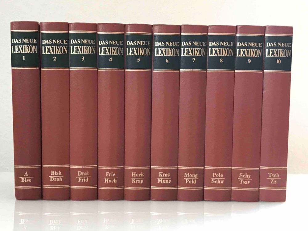 Das neue Lexikon - 10 Bände (Gebraucht) in Zürich für CHF 19 – mit ...