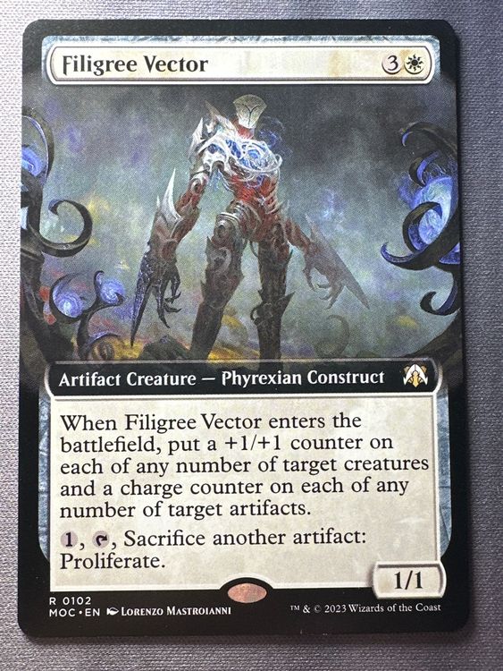 Filigree Vector Variant 0102 March of the Machine (Neu (gemäss ...