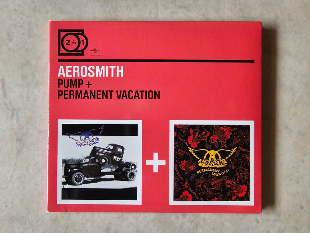 Aerosmith - Pump + Permanent Vacation / 2 CD Alben | Kaufen auf Ricardo