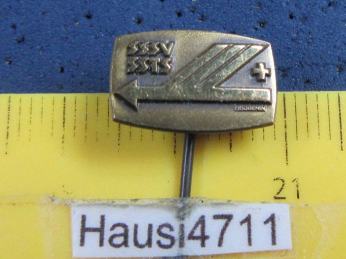 SSSV SSTS SCHÜTZEN SCHWEIZ ANSTECKNADEL VINTAGE HUGENIN (Gebraucht) in ...
