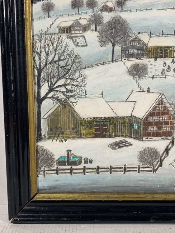 Verena Broger (1943)Appenzeller Winterlandschaft Gemälde (Gebraucht) in Root für CHF 760 – mit ...