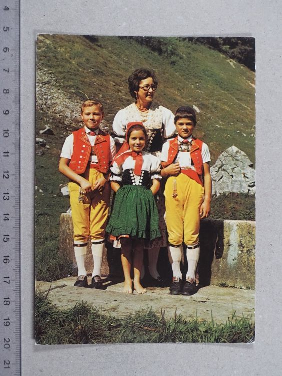 Appenzell, Tracht, Familie, Mutter, Kinder, 1981 (Gebraucht) in Lenzburg für CHF 3 – mit ...