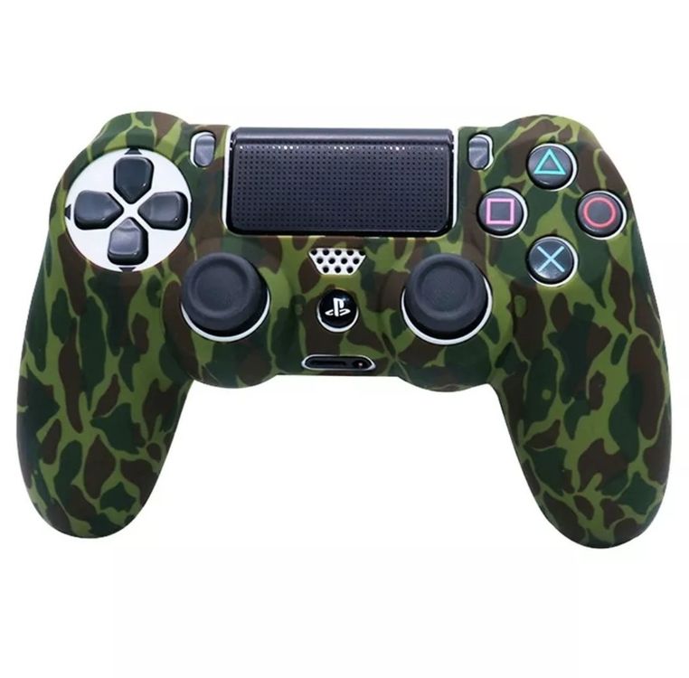 ** SILICON CAMOUFLAGE HÜLLE, COVER FÜR PS4 CONTROLLER ** | Kaufen auf ...
