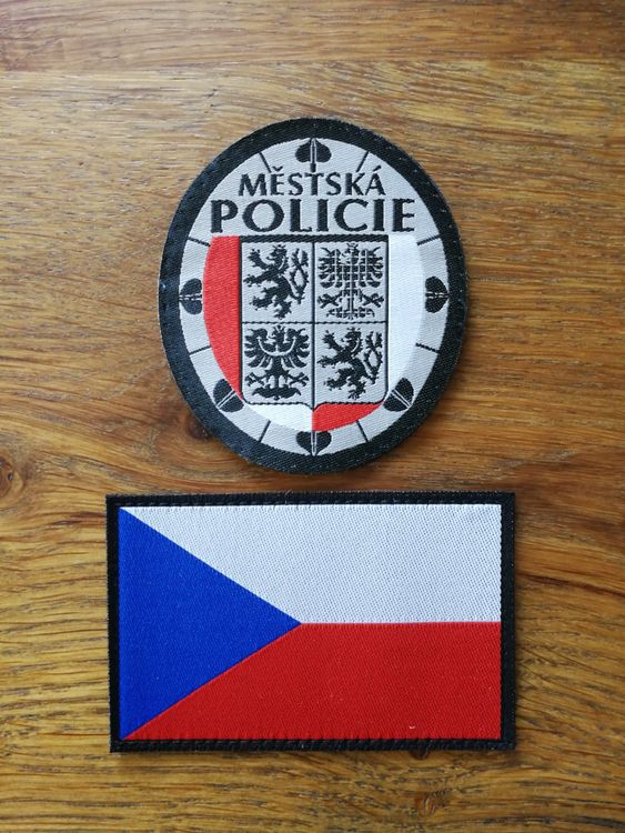 Badge Stadtpolizei/city police/městská policie Czech Rep. (Gebraucht ...