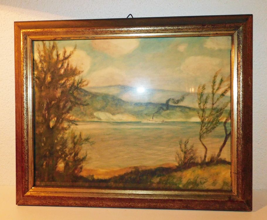 Neue Fundschätze Kunst Aquarell antikes Bild - sign Rm 1931 (Gebraucht) in Sursee für CHF 10 ...