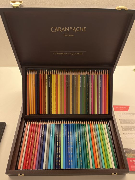 CARAN D'ACHE Farbstift Prismalo Aquarelle Mehrfarbig, 80 St | Kaufen ...