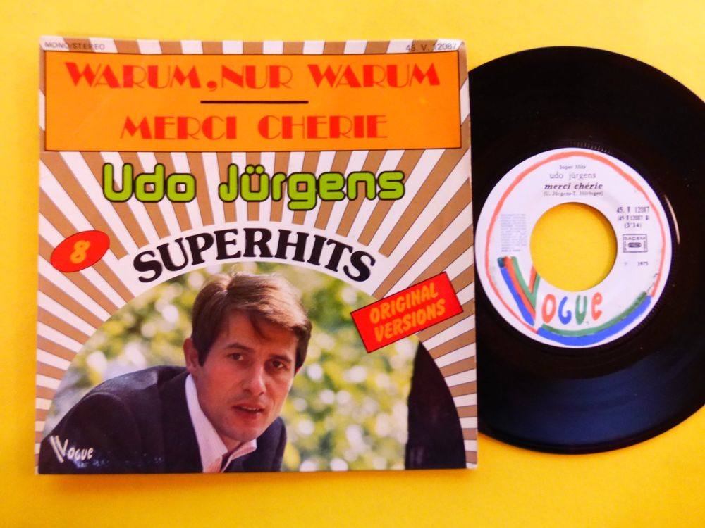 UDO JÜRGENS 7" WARUM, NUR WARUM - MERCI CHERIE | Kaufen auf Ricardo