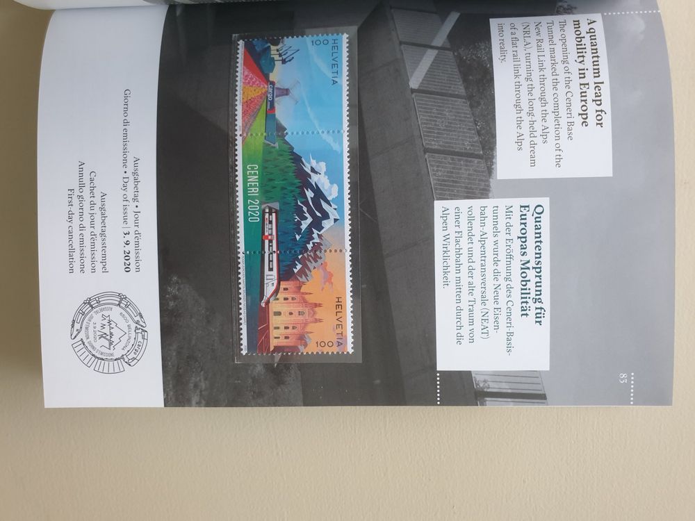 Jahresbuch Schweizer Briefmarken 2020 postfrisch komplett (Neu (gemäss ...
