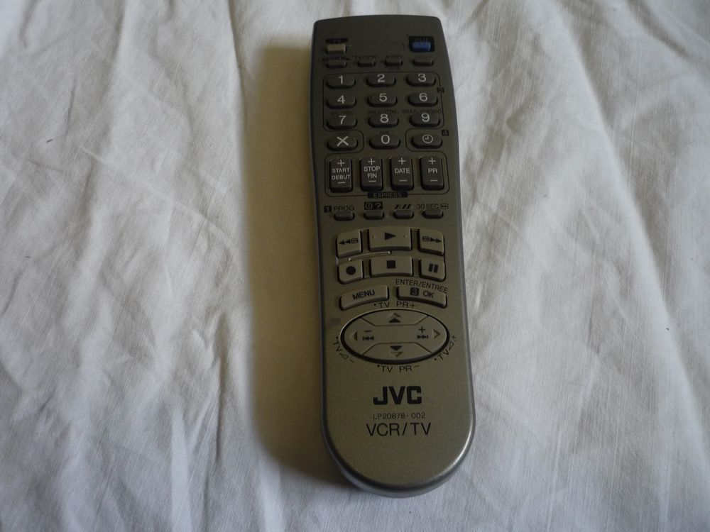 Fernbedienung JVC VCR TV Player Remote control LP 20878-002 (Gebraucht ...