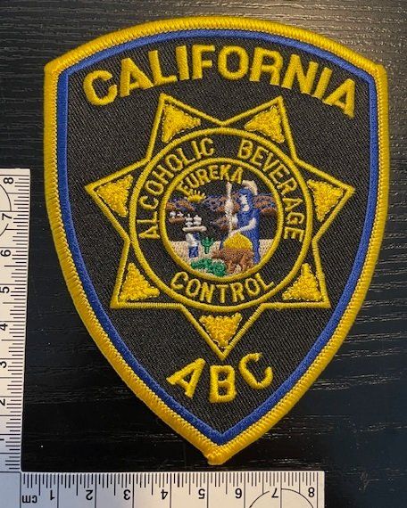 1 Polizeiabzeichen California Alcoholic Beverage Control, US (Neu ...