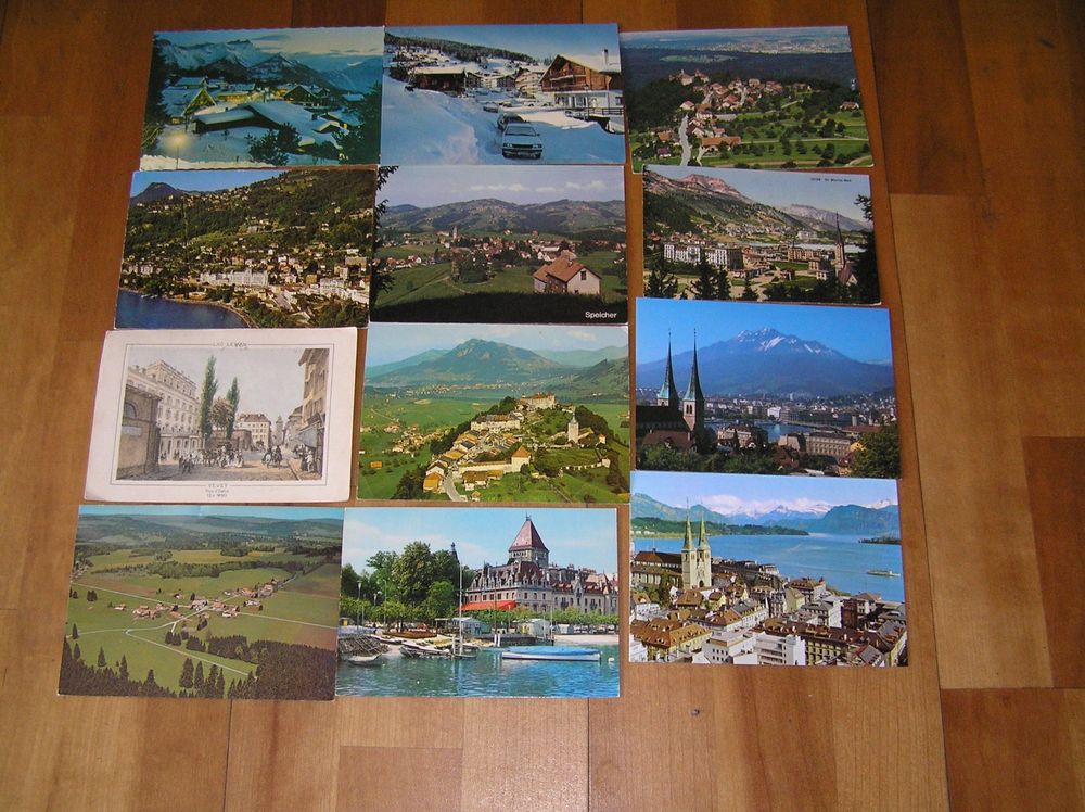 100 Diverse Karten Schweiz (Gebraucht) in Lumbrein für CHF 6 – mit Lieferung auf Ricardo kaufen