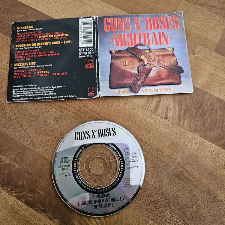 Seltenheit! 3 inch-CD-Single Guns n' roses (Gebraucht) in Stein am ...