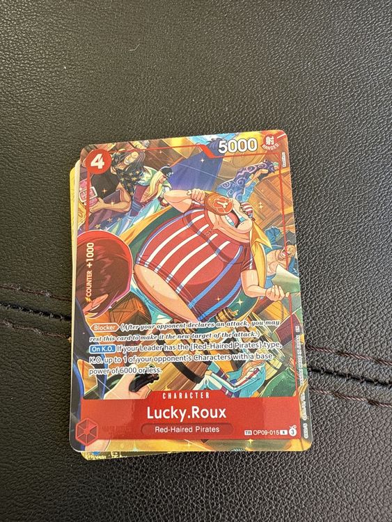 Lucky Roux TREASURE RARE One PieceOp-11 FIST OF DIVINE SPEED (Neu ...