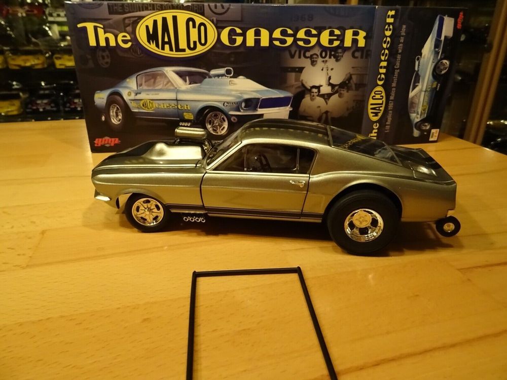 Ford Mustang Malcon Gasser with air plow / Silver / GMP 1888 | Acheter ...