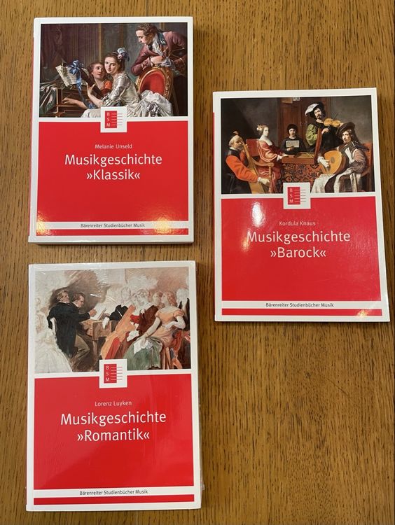 Musikgeschichte Bücher - Klassik, Barock, Romantik (Neu (gemäss Beschreibung)) in Zürich für CHF ...