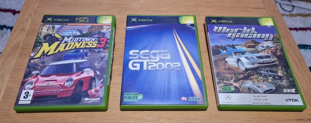 XBOX Sega GT2002 + Midtown Madness 3 + World Racing | Kaufen auf Ricardo