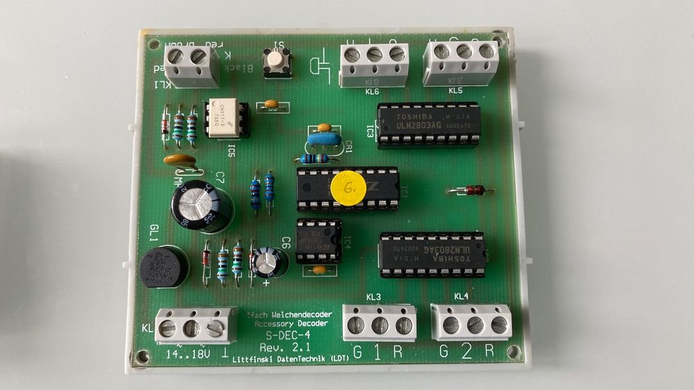 Littfinski, S-DEC-4-DC-F, 4fach Weichen-Decoder, mit Gehäuse (Gebraucht) in Wädenswil für CHF 20 ...