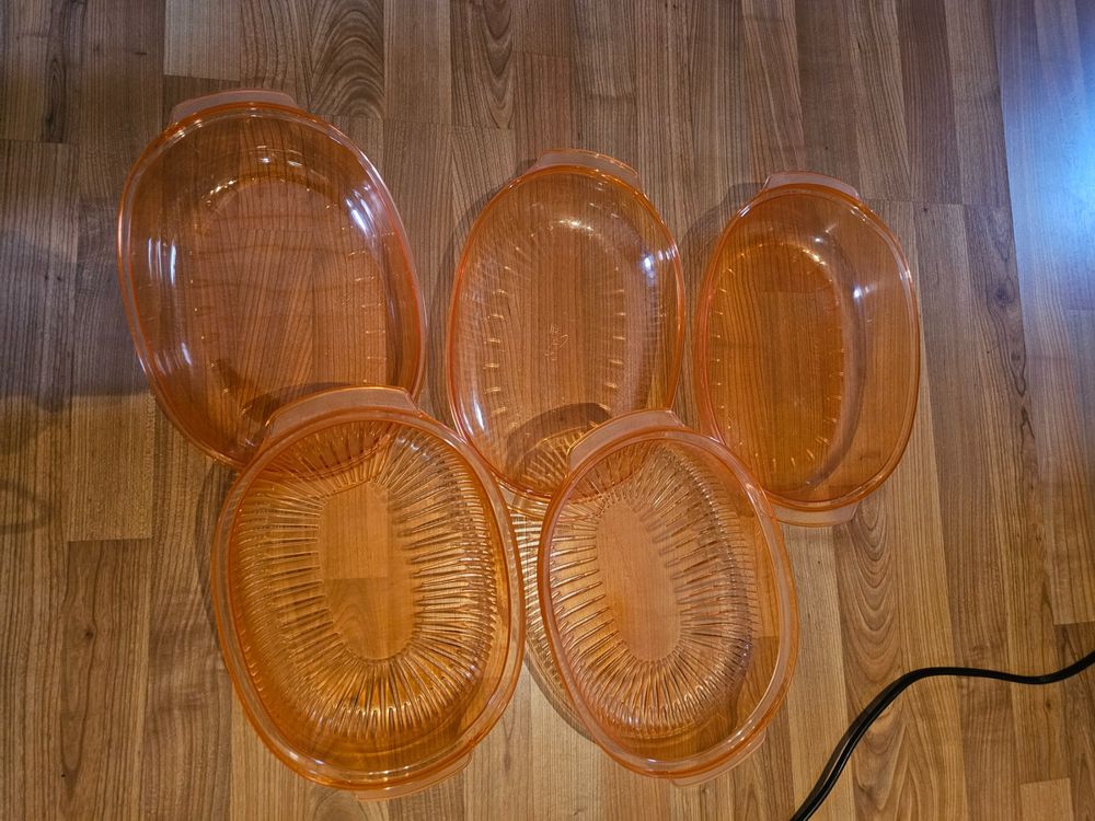 Whirlpool Mikrowellenformen, orange (Gebraucht) in Trimbach für CHF 30 ...