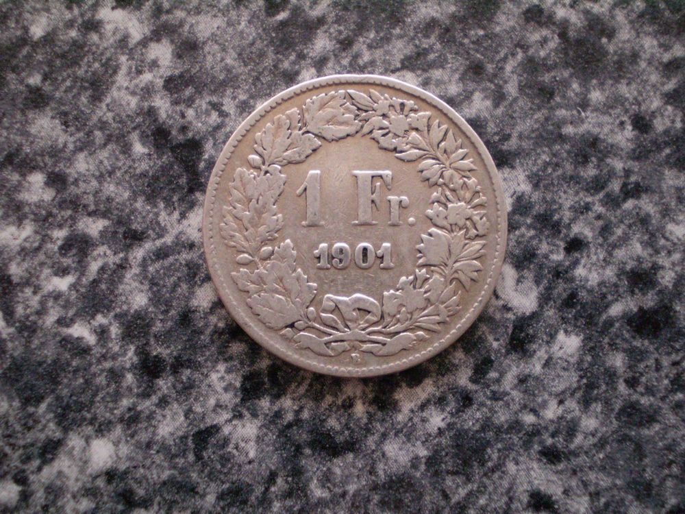 1 Fr.1901 !!! Rar !!! s - ss (Gebraucht) in Dierikon für CHF 7 – mit Lieferung auf Ricardo kaufen