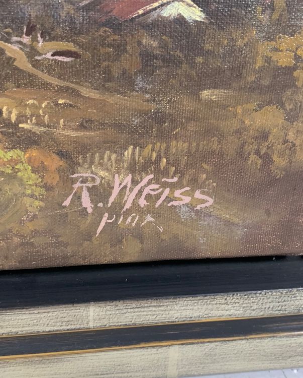 Rudolf Weiss (1846-1933) Brienz am Brienzersee Gemälde (Gebraucht) in ...