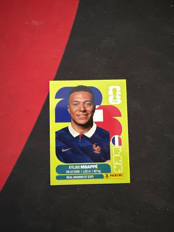 Panini FIFA WM 2026 Sticker - FRA 20 Mbappe (Gebraucht) in Sulz AG für ...