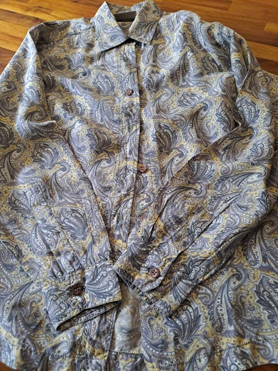Vintage Seidenhemd GR.XL (Gebraucht) in Emdthal für CHF 32 – mit ...