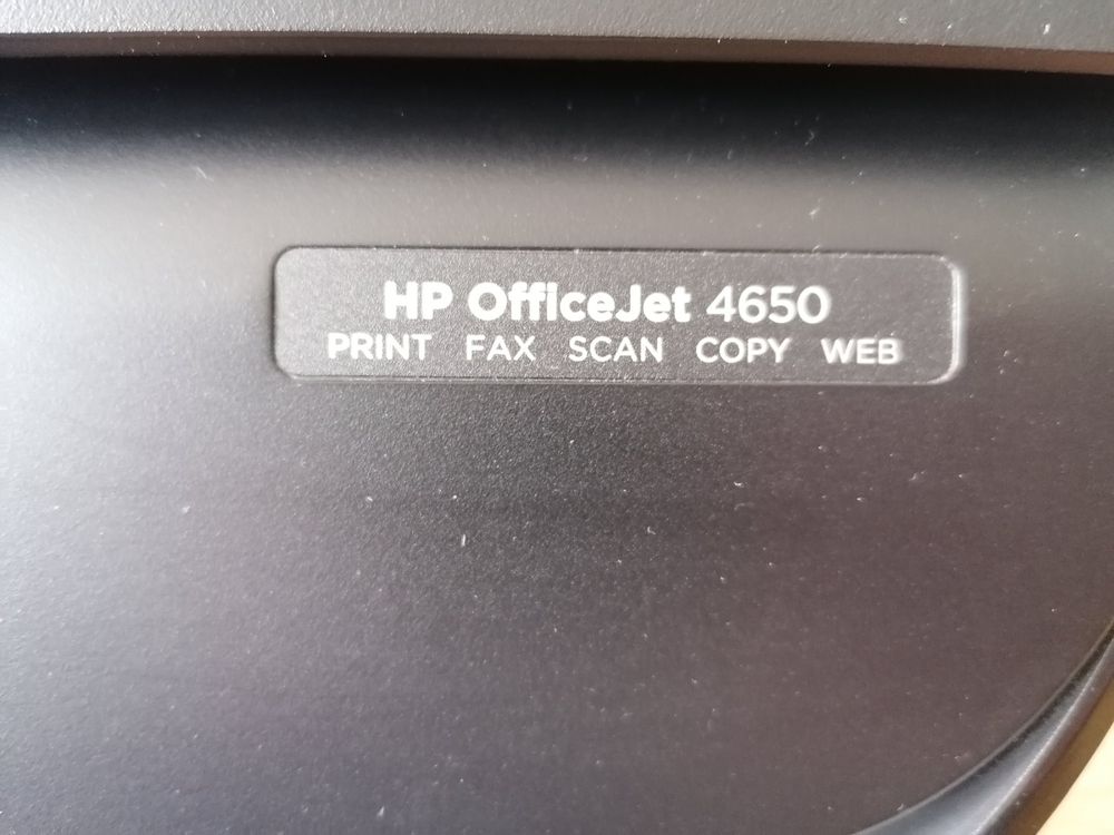 HP OfficeJet 4650 - Drucker & Scanner (Gebraucht) in Spiegel b. Bern ...
