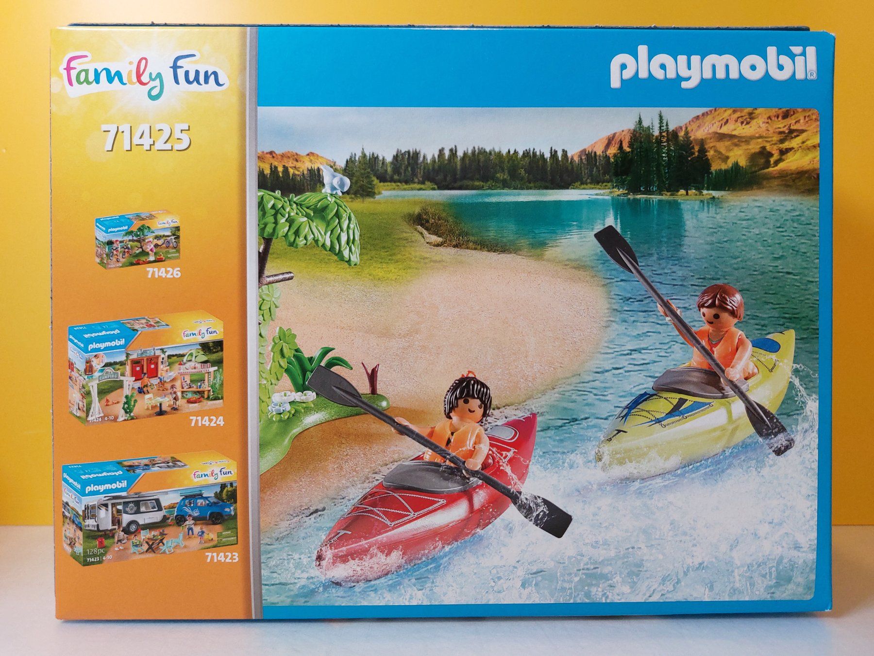 Playmobil 71425 Family Fun Zelten ( Zelt und 2x Kanu ) NEU (Neu und ...
