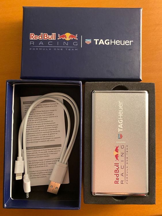 Tag Heuer x Red Bull portable charger (Neu und originalverpackt) in ...